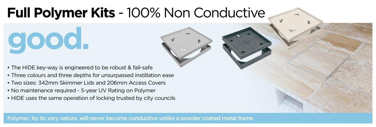 Hidden Skimmer Covers | HIDE Skimmer Lids